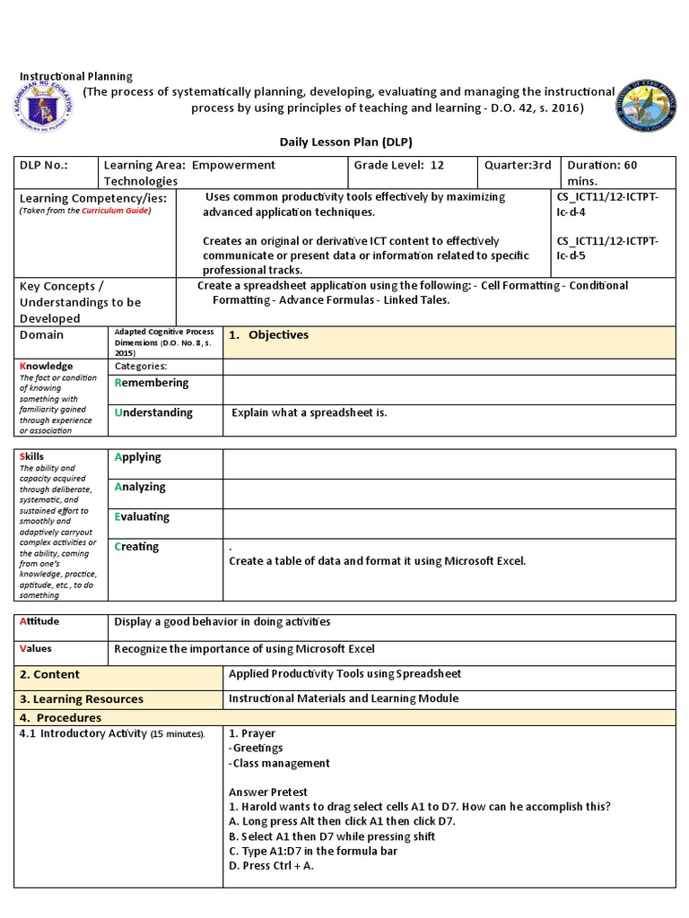 LP Spreadsheet | Download Free PDF | Learning | Spreadsheet