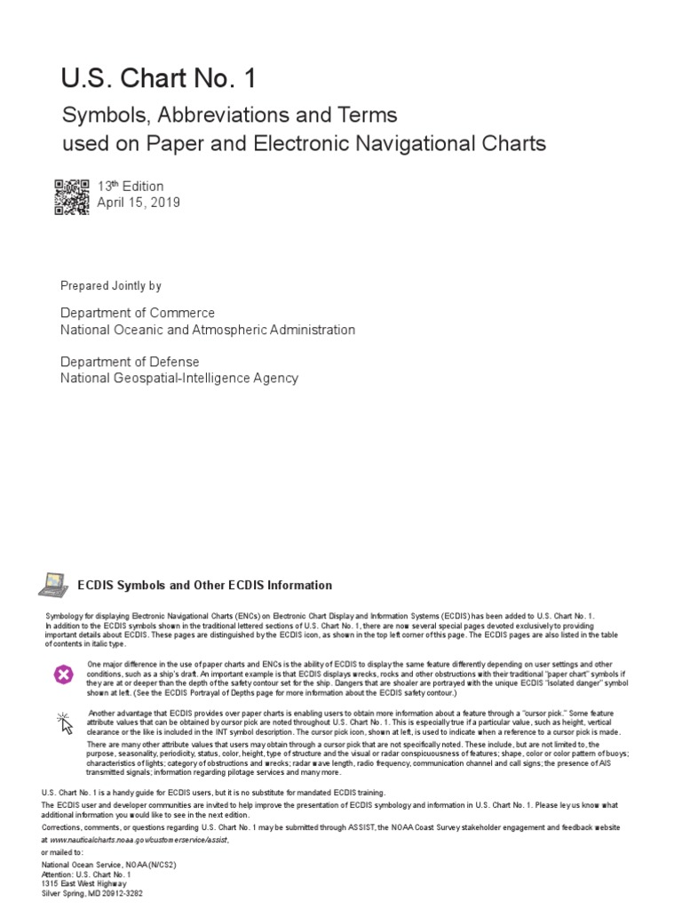 Chart No 1 | PDF | Navigation | Latitude