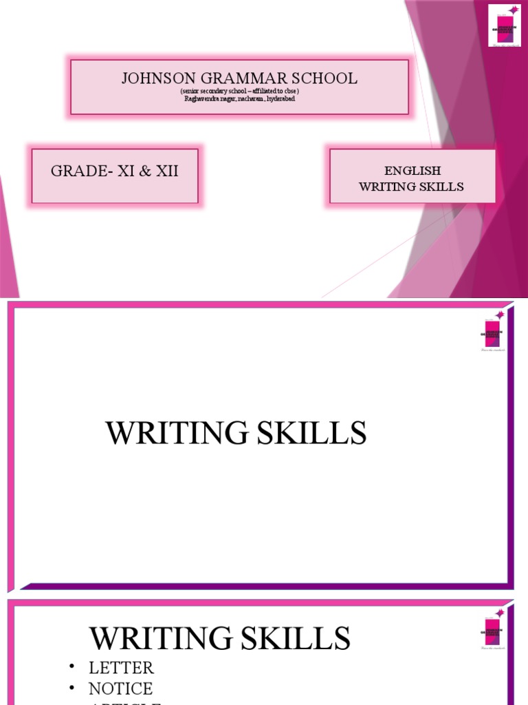 Grade XI & XII English - Advanced Writing Skills | PDF | Advertising ...