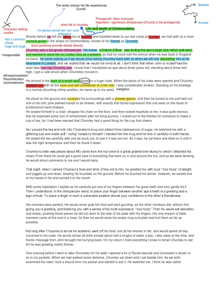 Life and Death of Cholmondeley | PDF