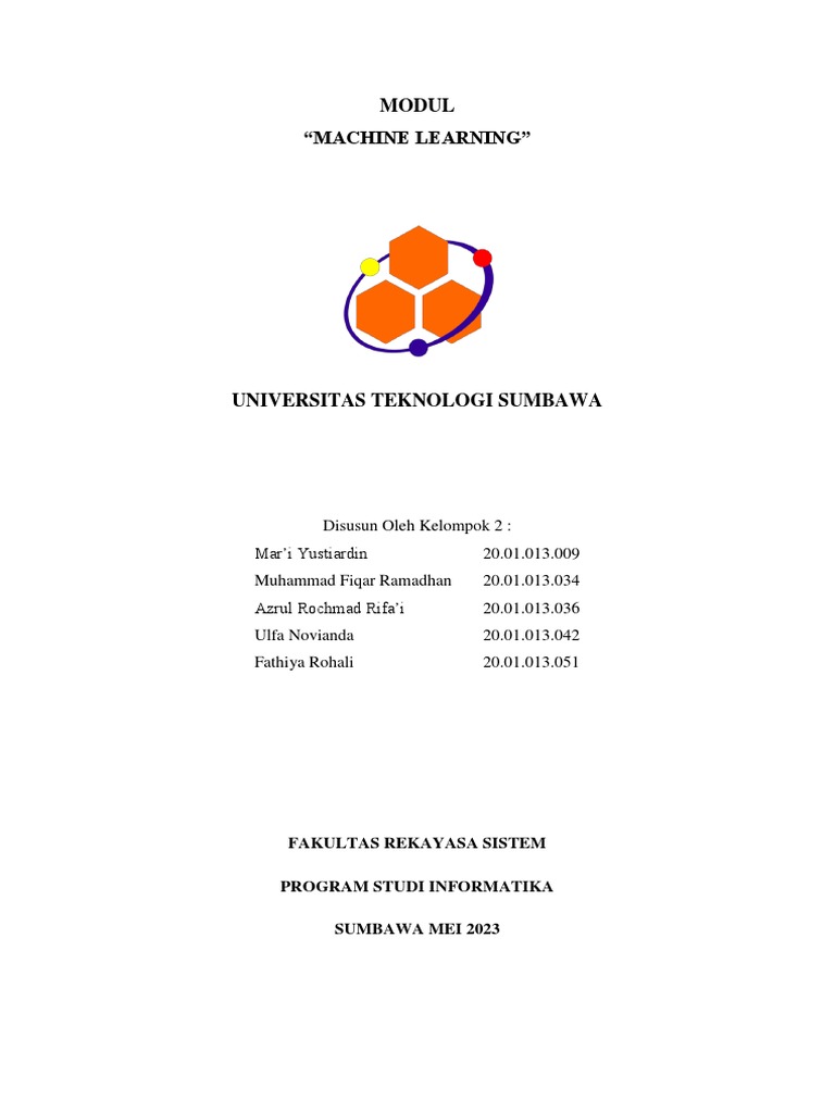 Modul Machine Learning | PDF