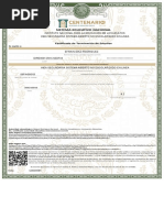 Certificado de Prepa Centenario Editable | PDF