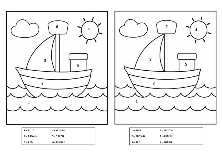 COLOR BY NUMBER | PDF