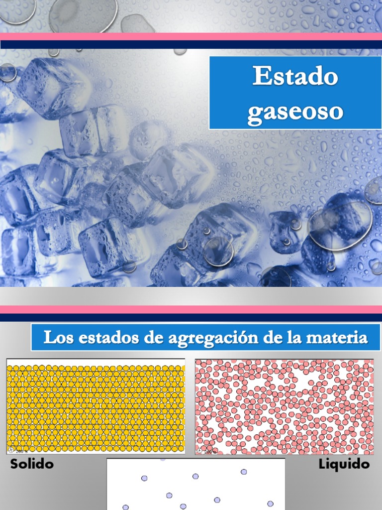 Estado gaseoso | PDF | Gases | Presión