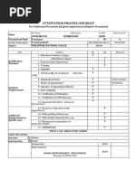 201 Files Checklist for Appointments | PDF