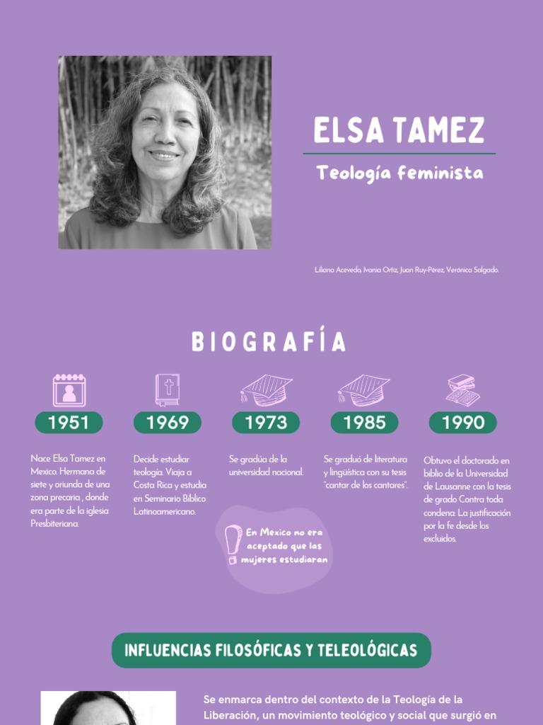 Elsa Tamez | PDF