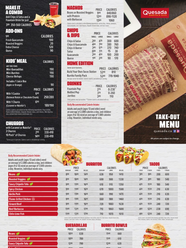 Quesada Takeout en | PDF