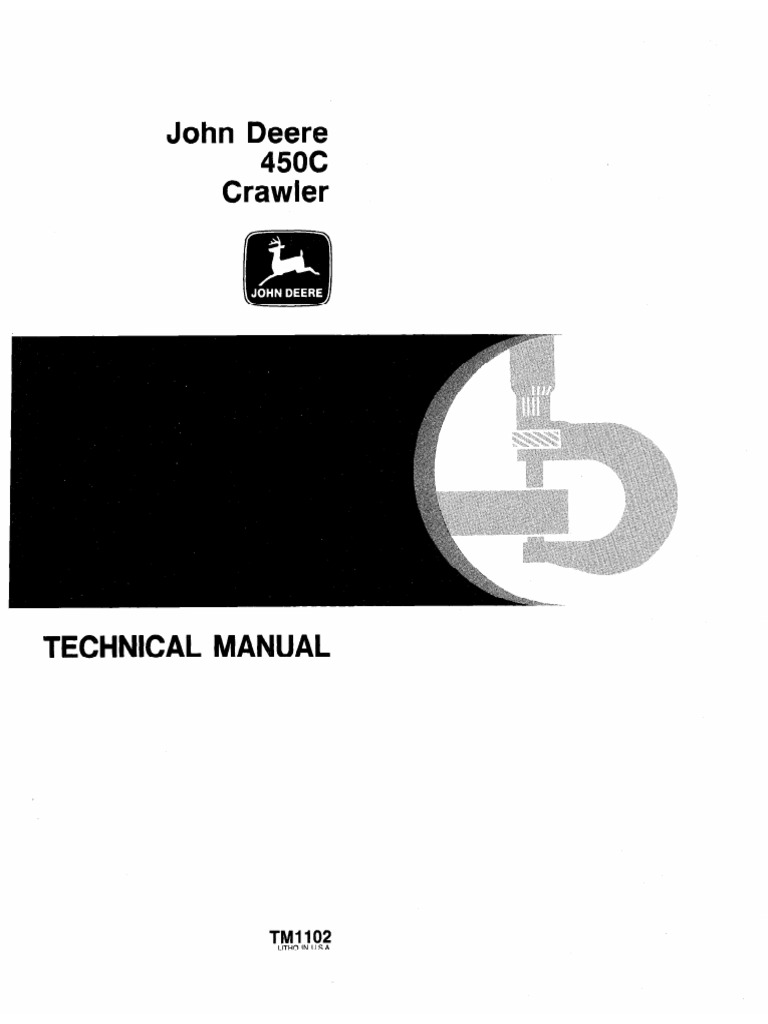 John Deere 450C Crawler Service Manual 1987 Tm1102 | PDF