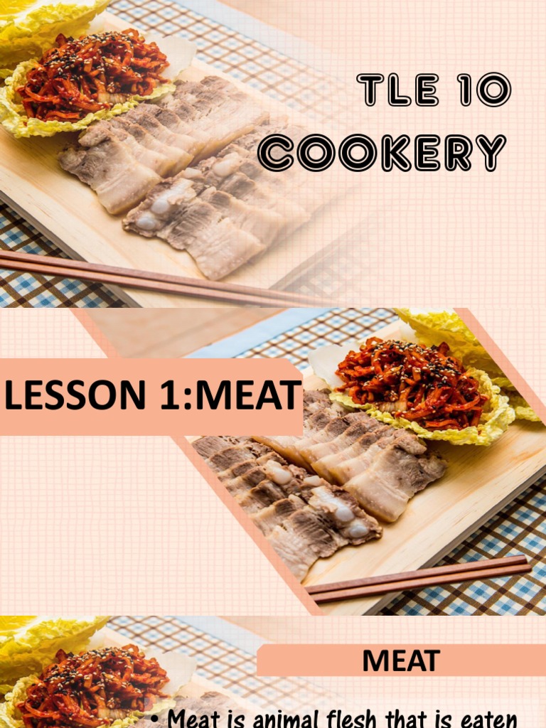 Lesson 1 | PDF | Lamb And Mutton | Beef