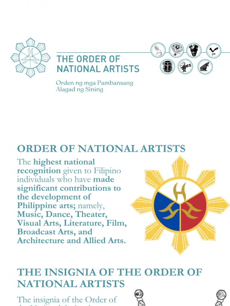 Order of National Artists | PDF