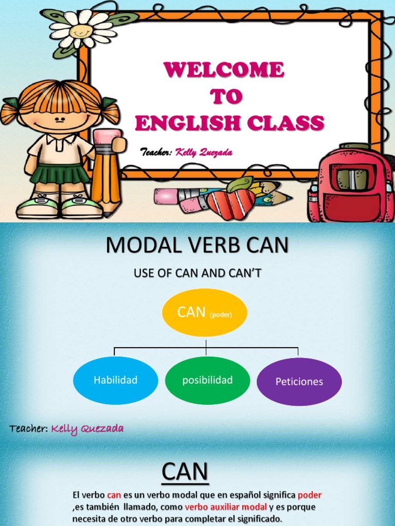Verbo Modal Can | Download Free PDF | Morphology | Languages