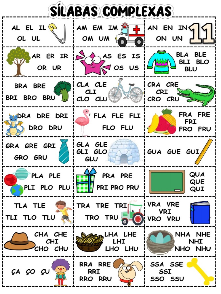 Silabário Complexo-1 | PDF