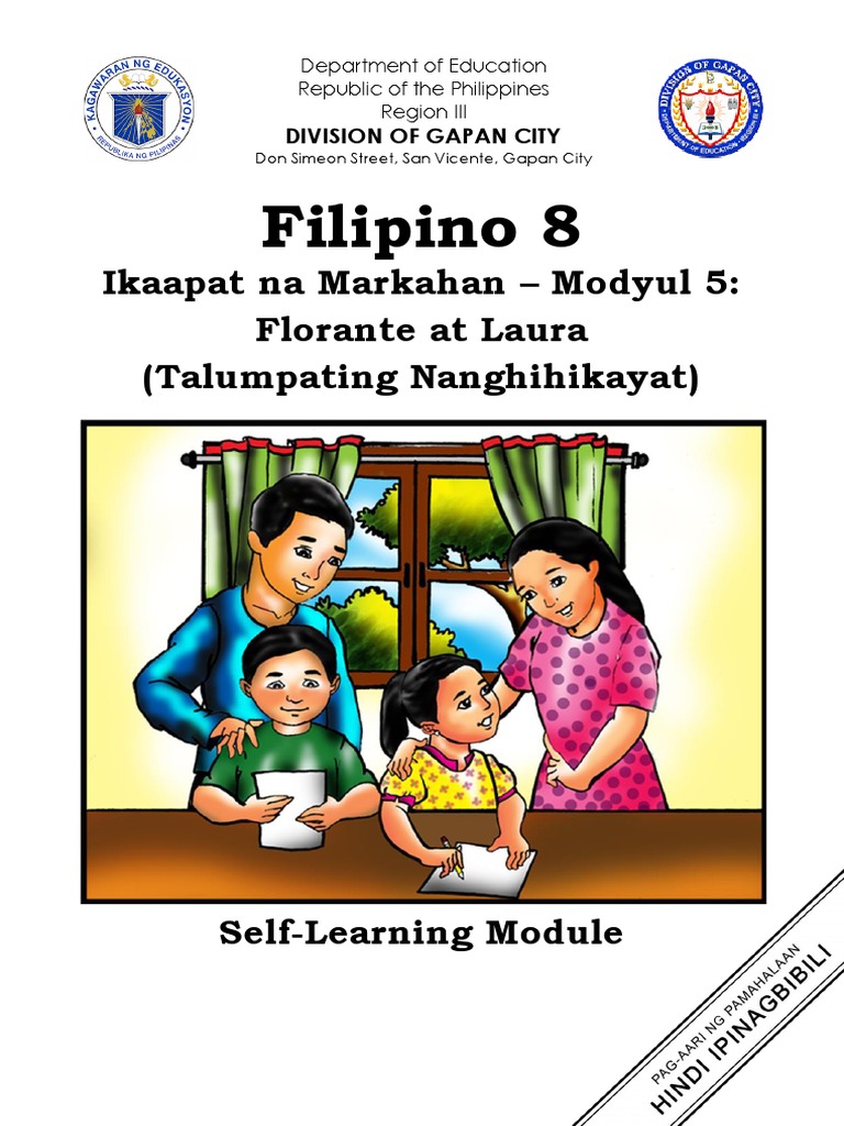 Filipino 8 SLMs 4th Quarter Module 5 | PDF