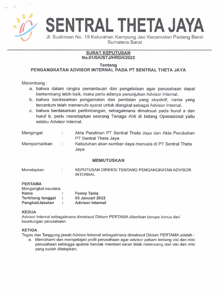 STJ Form | PDF