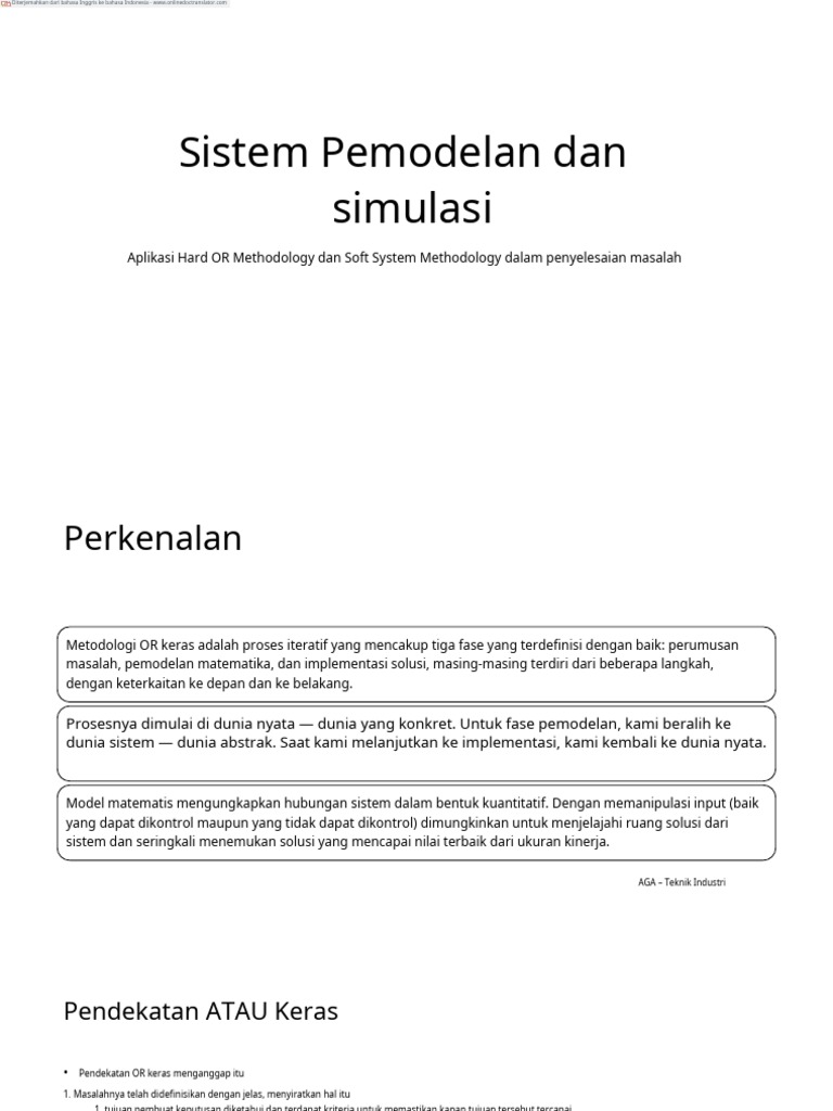 Pemodelan Sistem Dan Simulasi 5,6,7 (1) .En - Id | PDF