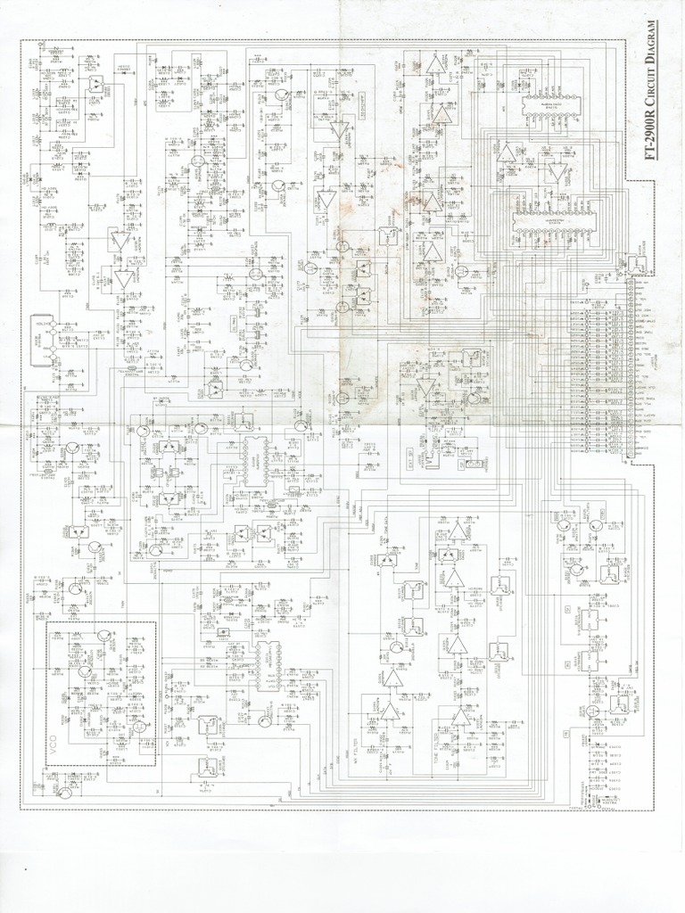 Diagrama Yaesu FT - 2900 | PDF