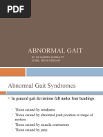 Types of Gait Abnormalities Explained | PDF | Spinal Cord | Peripheral ...