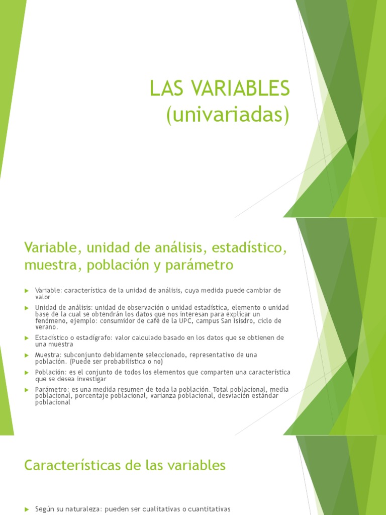 Unidad III Las Variables de Manera Univariada UPC | PDF | Estadísticas ... Unidad III Las Variables de Manera Univariada UPC | PDF | Estadísticas ...