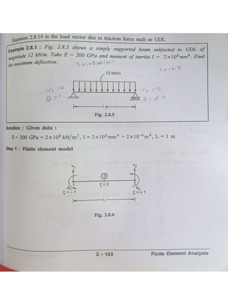 Beam Problems CAE | PDF
