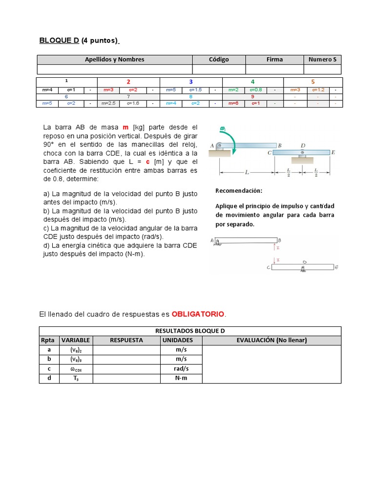 PC1 - Parte D (1) Dinamica Upc | PDF | Métodos y materiales de enseñanza