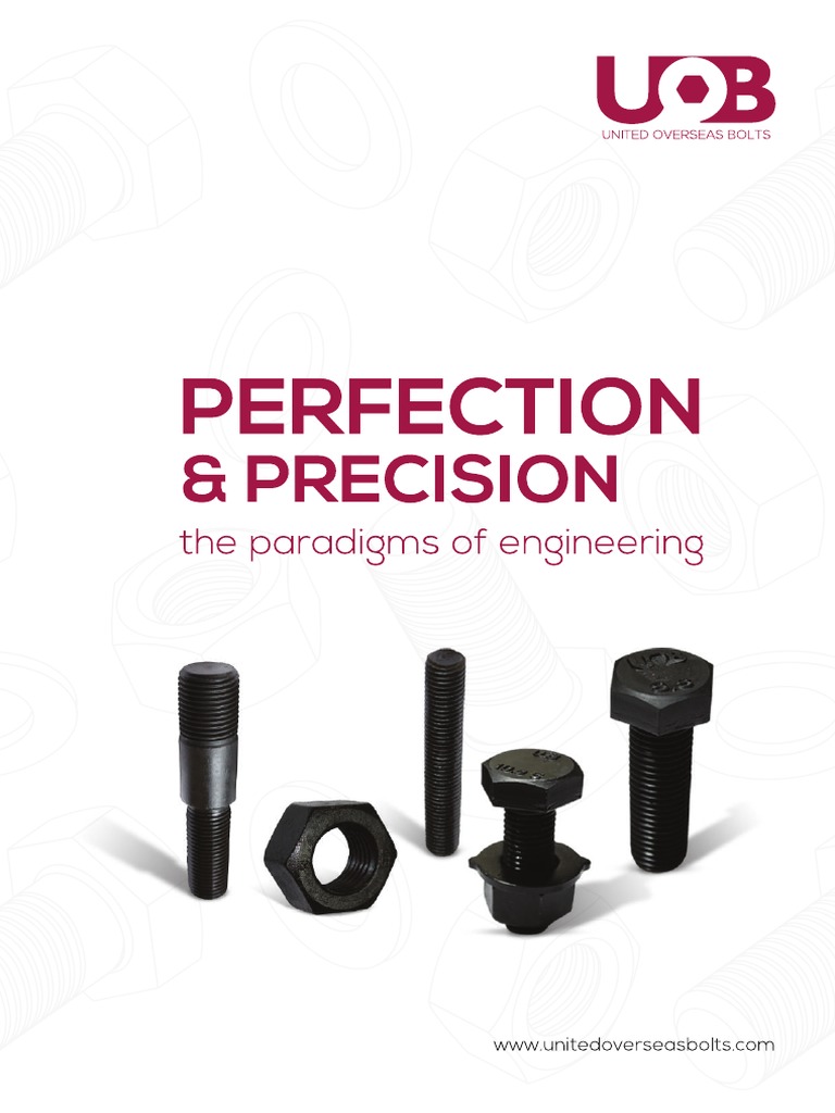 United Overseas Bolts - Product Catalogue - 1 | PDF