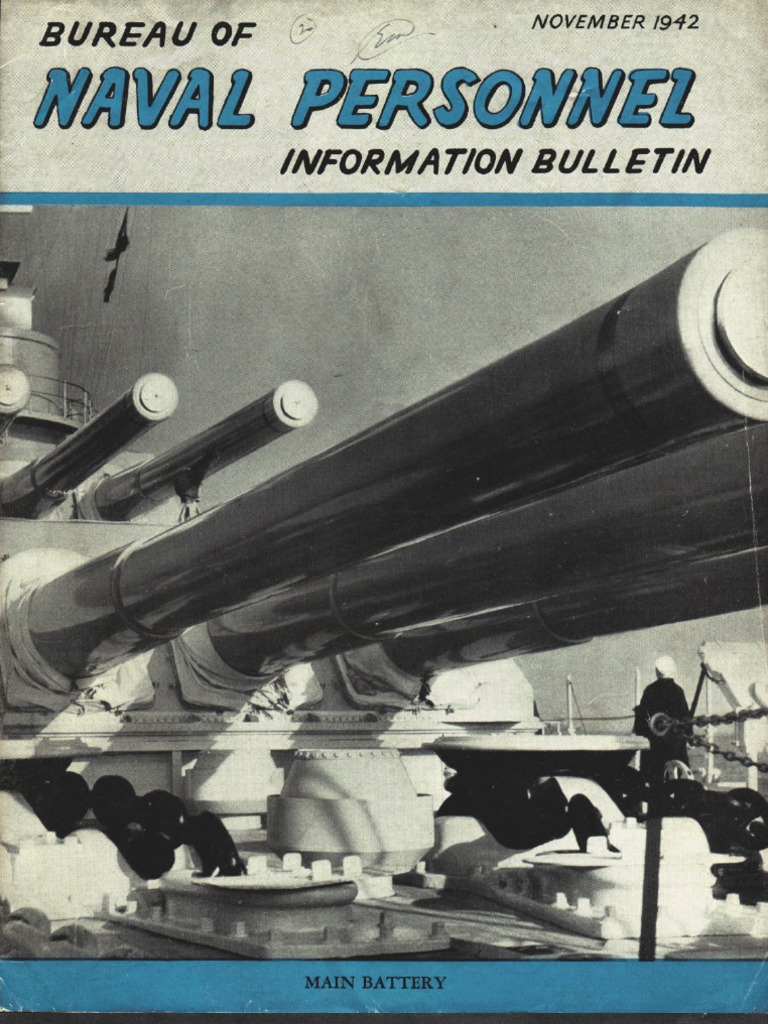 All Hands Naval Bulletin - Nov 1942 | PDF | Cruiser | Guadalcanal Campaign