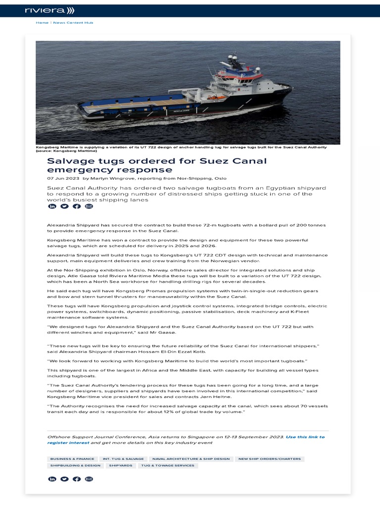 WWW Rivieramm | PDF | Tugboat | Ships