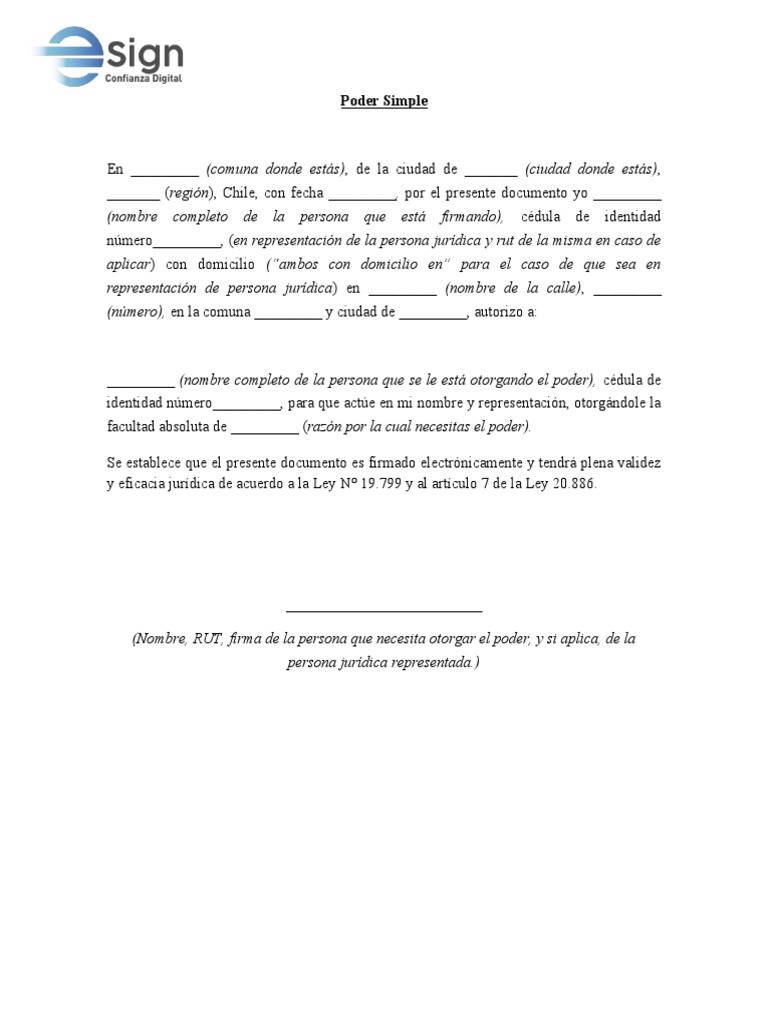 26 Poder Simple | PDF