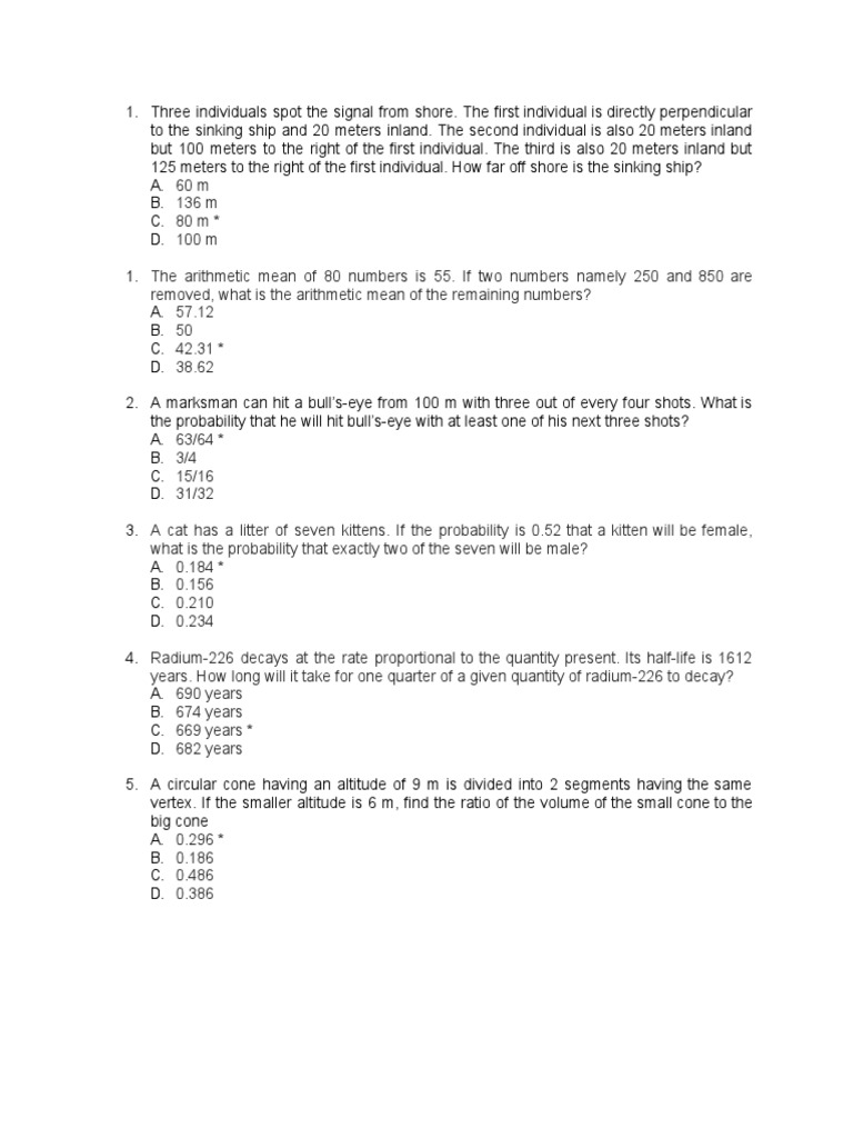 Math - 5 | PDF