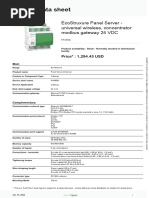 EcoStruxure Panel Server - PAS800L | PDF | Computer Network | World ...