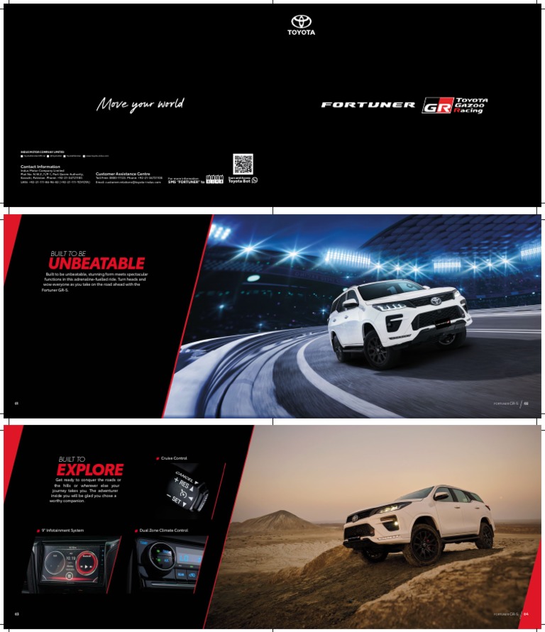 Toyota Fortuner GR-S Overview | PDF
