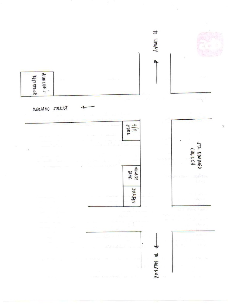 Sketch of Residence | PDF