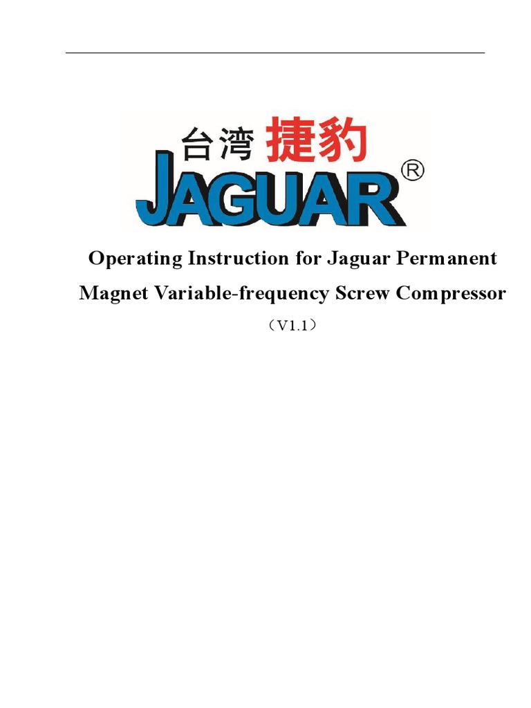 iPM Screw Air Compressor Manual | Download Free PDF | Pipe (Fluid ...