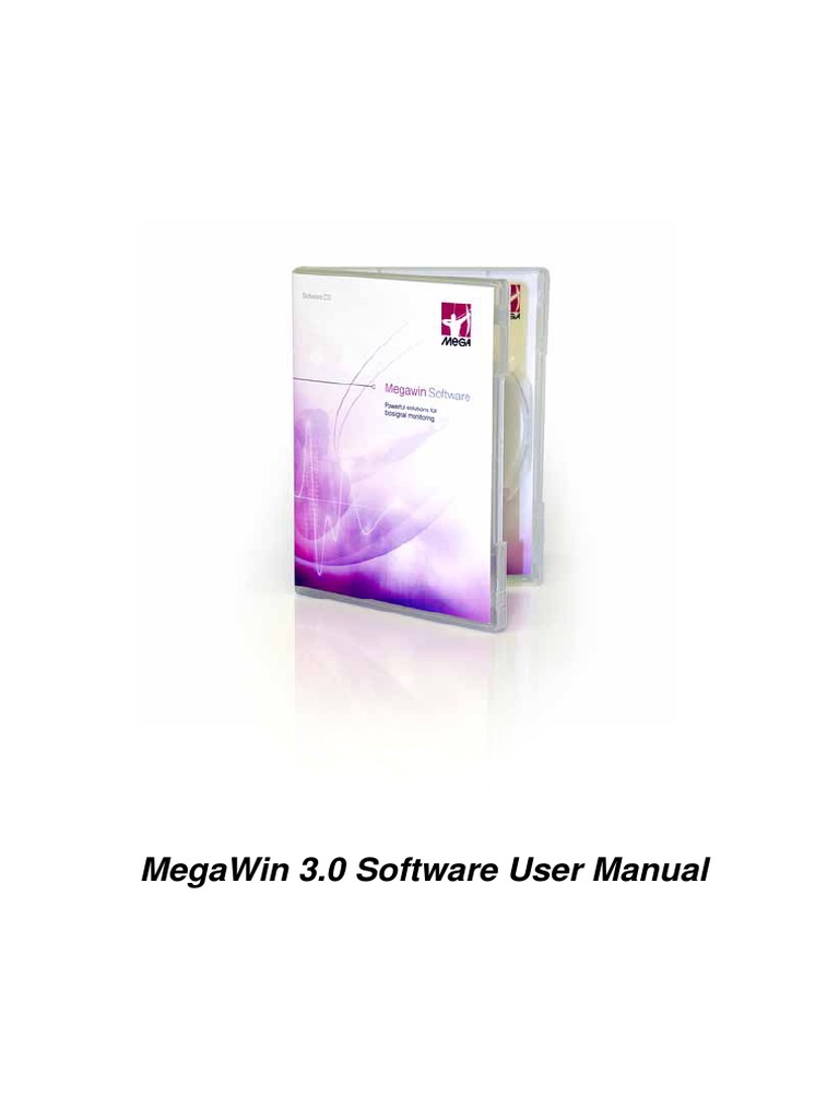 Megawin User's Manual Rev 300 | PDF | Electromyography | Wireless Lan