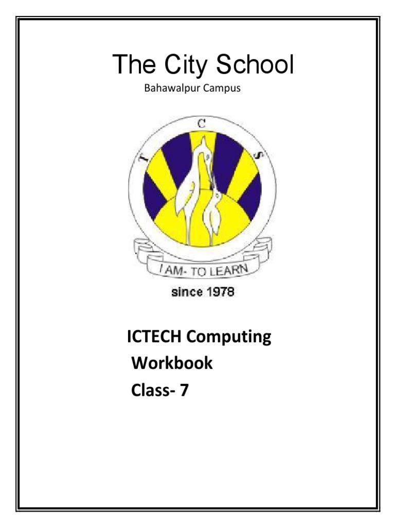 Computing Booklet Class 7 | PDF | Computer Program | Programming Computing Booklet Class 7 | PDF | Computer Program | Programming