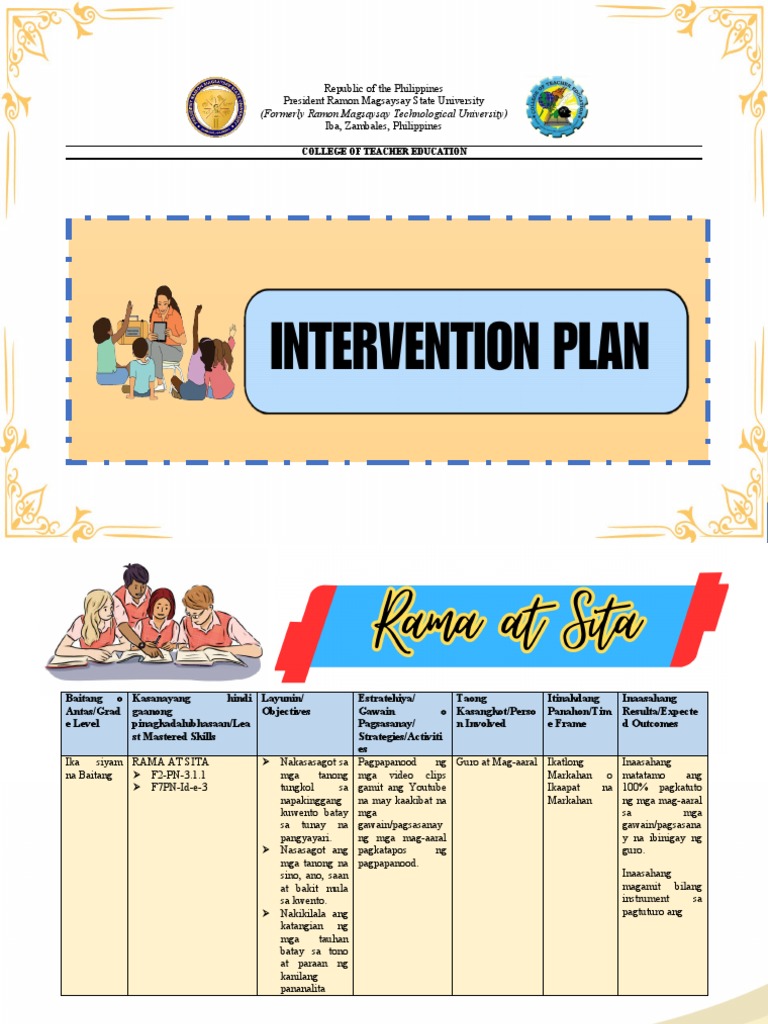 Intervention Plan | PDF