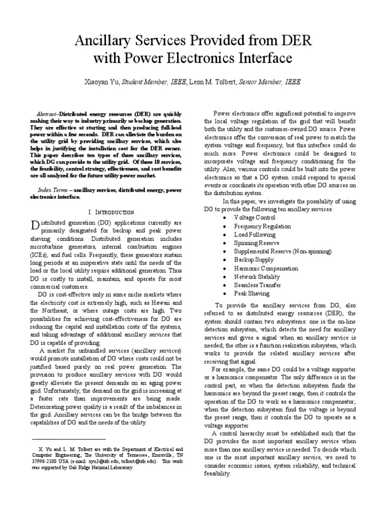 Pes 2006 | PDF | Electrical Grid | Distributed Generation