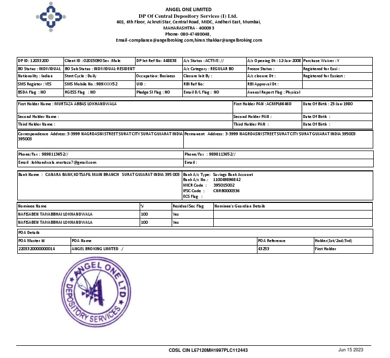 SERKD M26666 Client Master List 15062023 - 160419 | PDF | Business ...