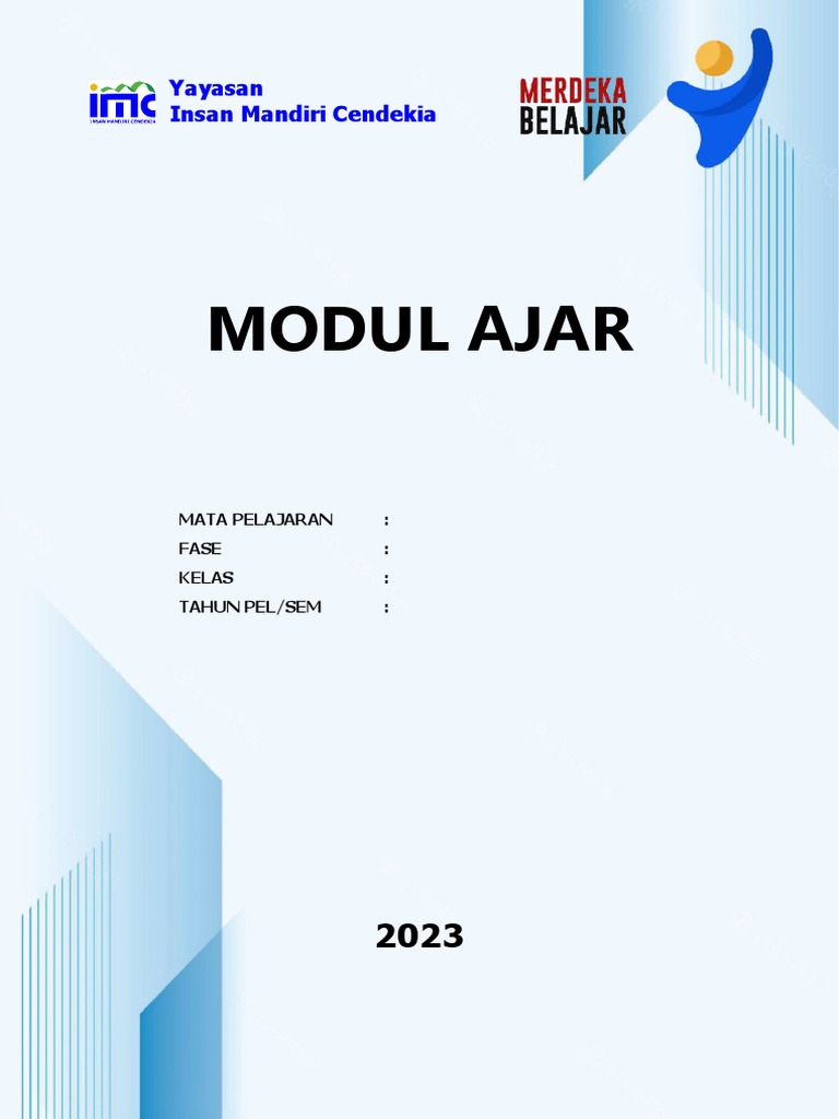 Format Modul Ajar-SD | PDF | Komputer