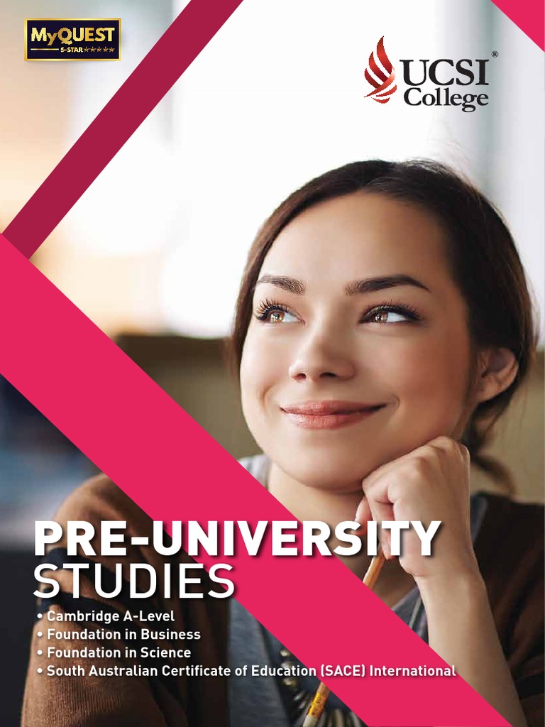 Pre U Brochure | PDF | Student Assessment And Evaluation | Vocational ...
