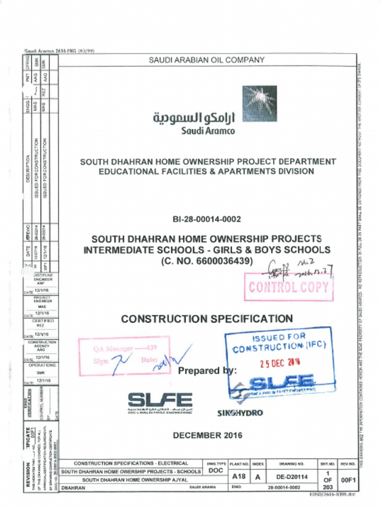 Electrical Specs-00f1 - Fire Station | PDF | Electricity | Electrical ...