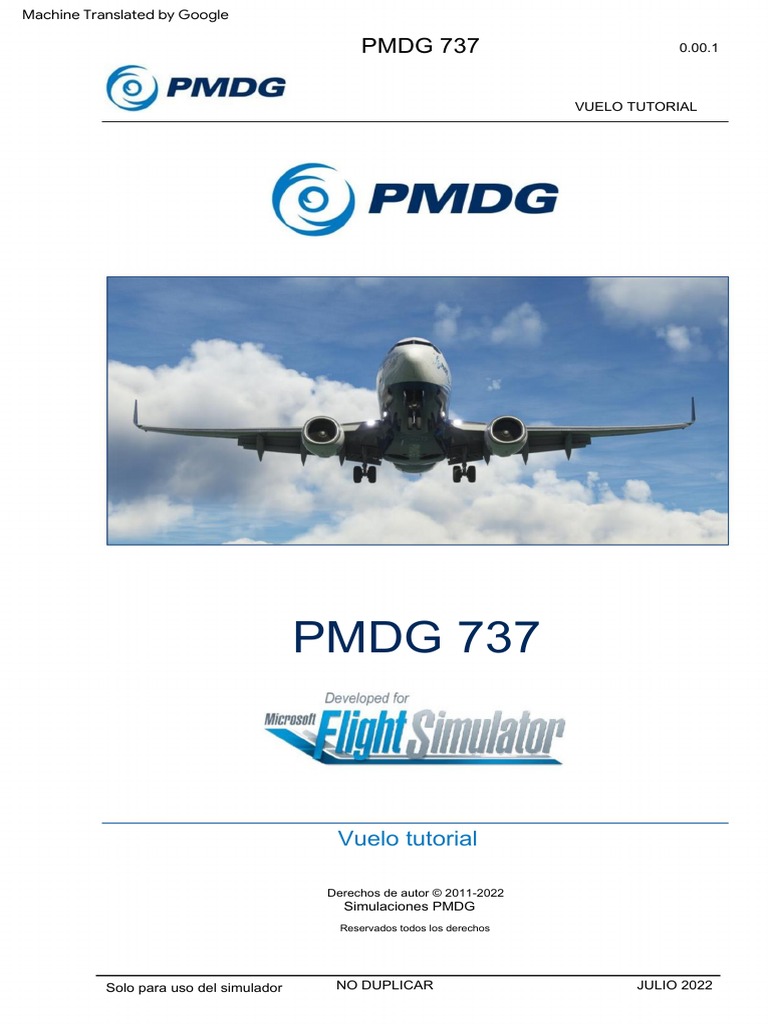 PMDG 737 MSFS Tutorial | PDF