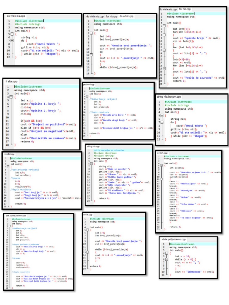 Uvod U Programiranje | PDF