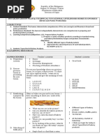 Grade 11 Bread & Pastry Lesson Plan | PDF | Breads | Baking