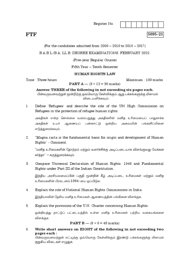 FTF (Human Rights Law) | PDF | Social Science