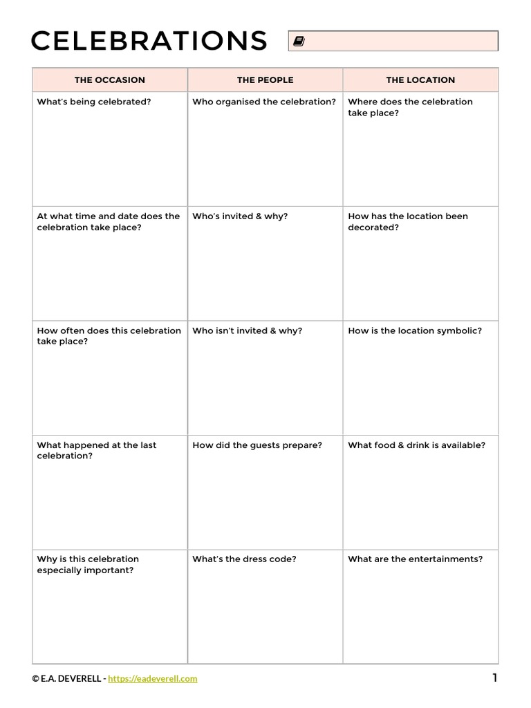 09 - Celebrations | PDF