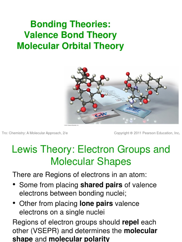 Bonding Theories | PDF | Molecular Orbital | Chemical Bond