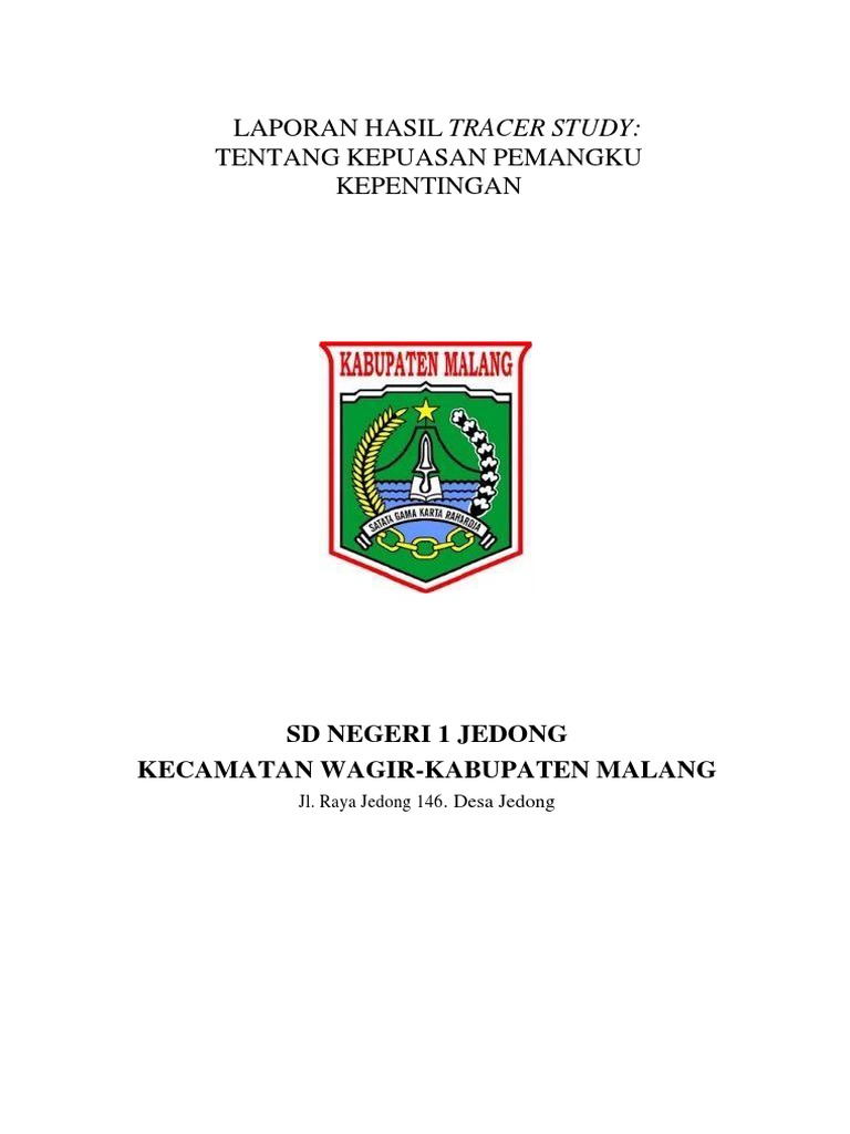 Tracer Study Kepuasan Alumni SDN 1 Jedong | PDF | Karier & Perkembangan ...