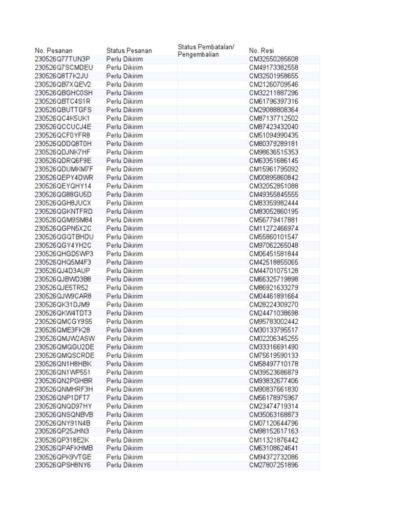 Order - Toship.20230525 20230527 | PDF