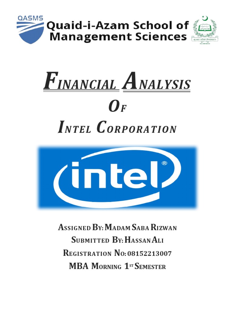 Intel Financial Analysis Report | PDF | Revenue | Intel